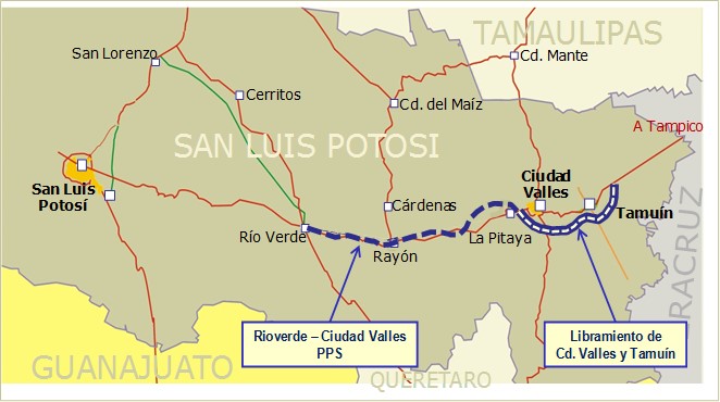 0340 Libramiento Ciudad Valles-Tamuín – Proyectos México