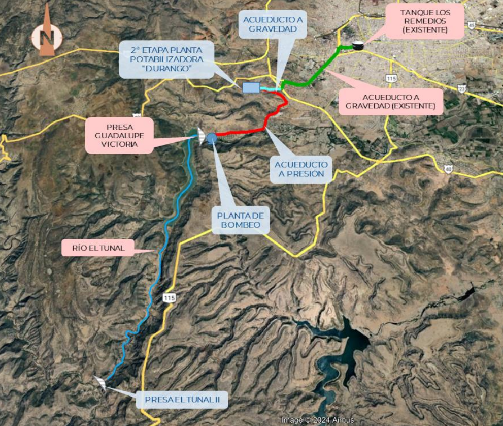 0907 Construcción de la Presa Tunal II en Durango, Dgo. – Proyectos México